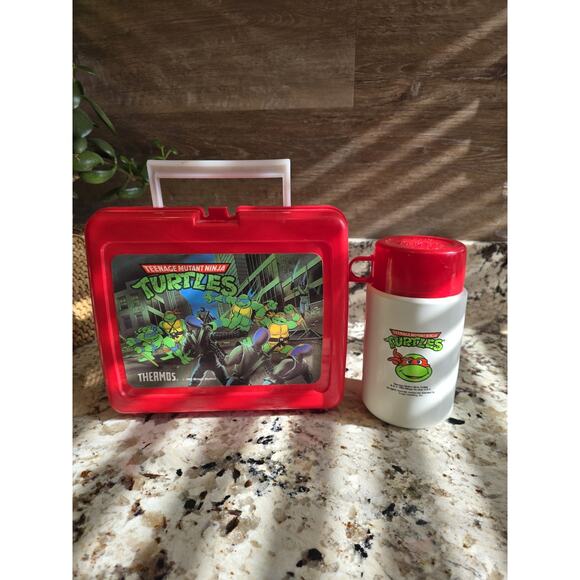Thermos | Accessories | Vintage 89 Thermos Teenage Mutant Ninja Turtles ...